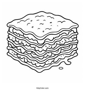 Pasta | Free Printable Coloring Pages for Kids